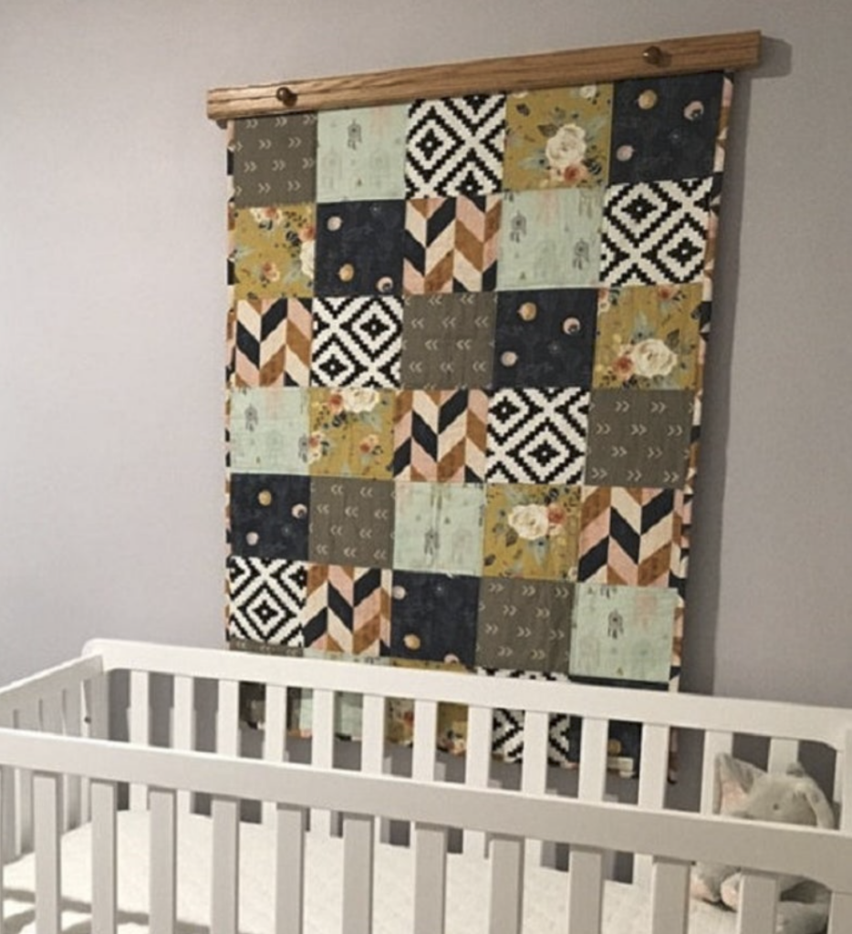 How to Make Striking Displays out of your Quilts - Rhapsody Red Designs