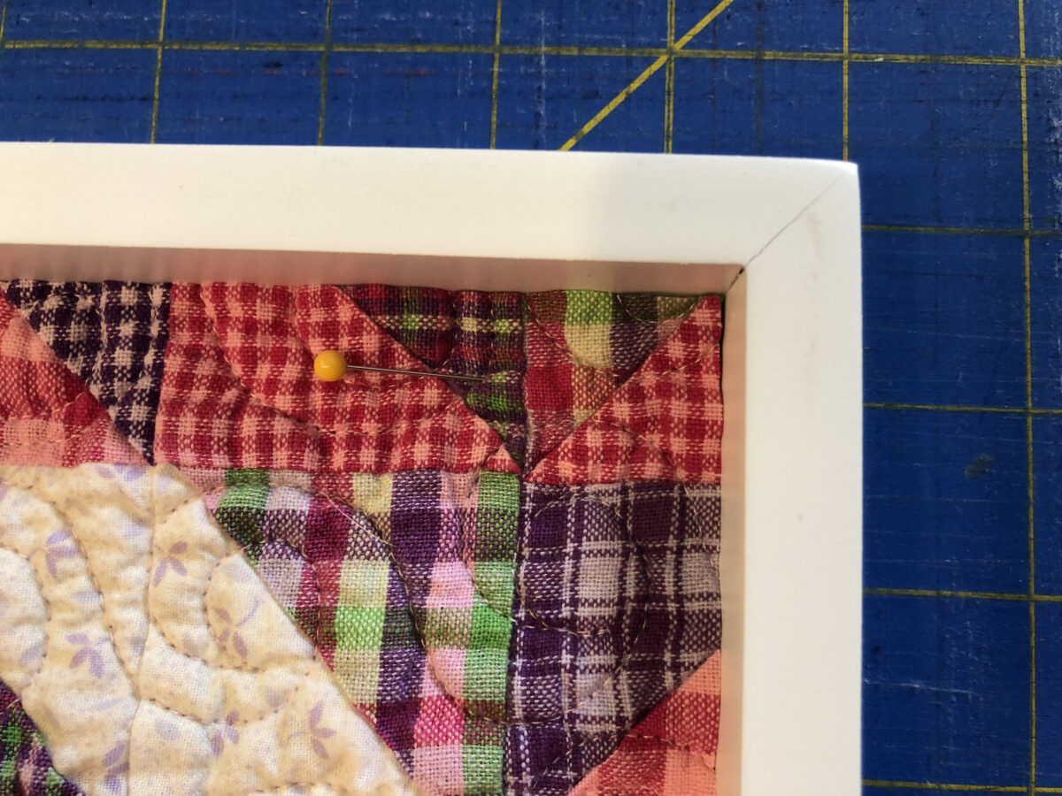 How to Frame Vintage Quilts in 3 Different Ways - Rhapsody Red Designs